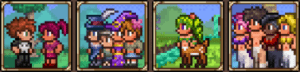 Slim Player & Female NPC Texture packs - Terraria Texturepacks